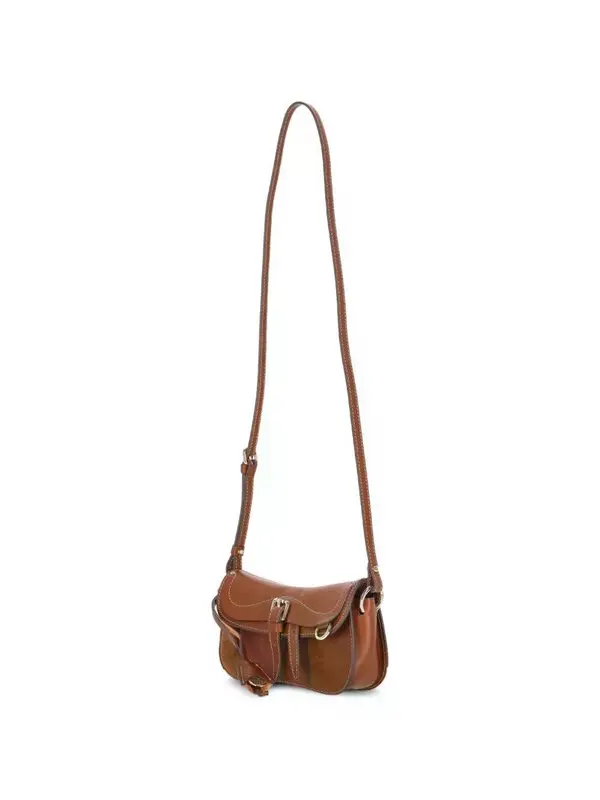 BOLDRINI Bolduini Contrast Stitch Buckle-fastening Cross Body Bag