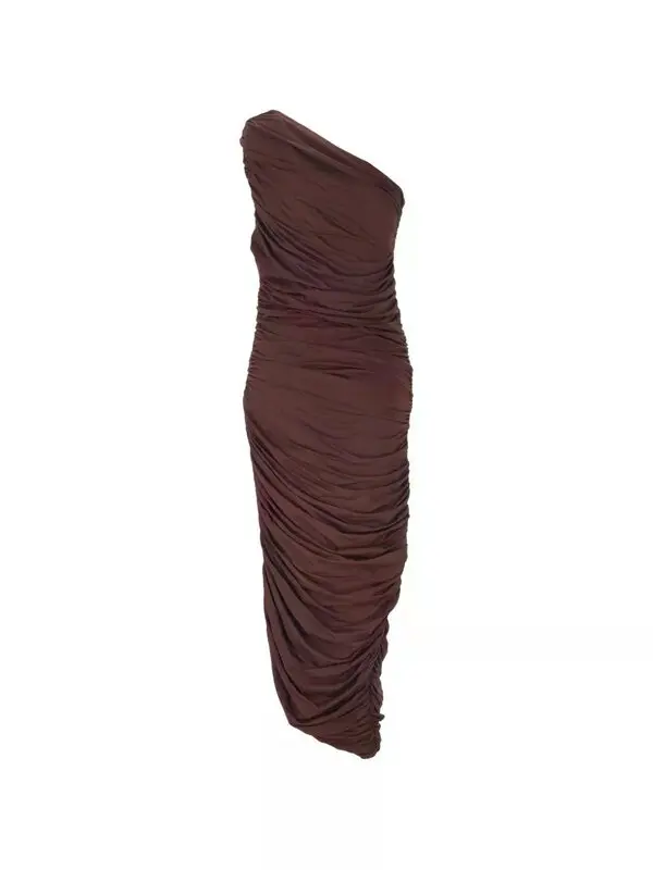 Federica Tosi One-shoulder Ruched Dress