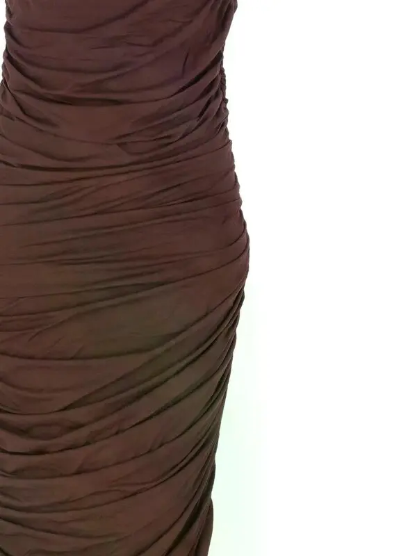 Federica Tosi One-shoulder Ruched Dress