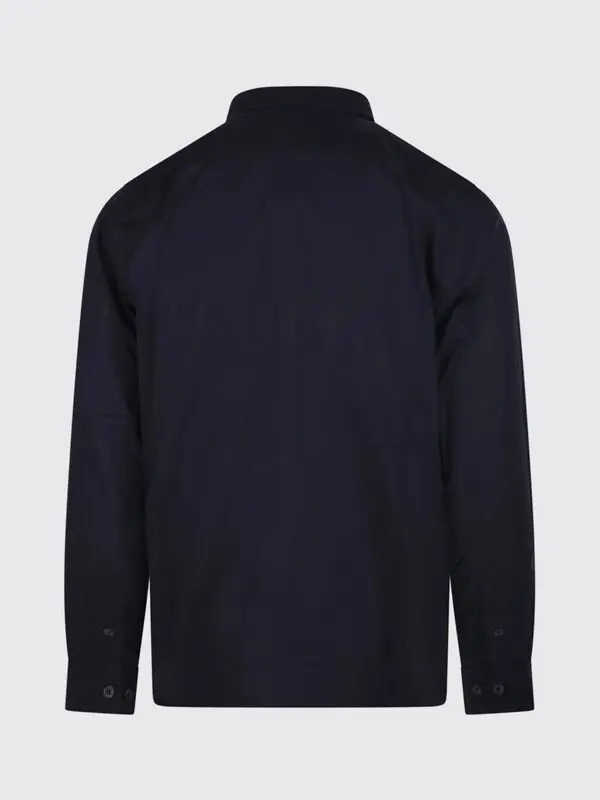 C.P. COMPANY Long-sleeved Cotton Shirt With Patch Pocket