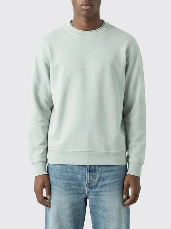 C.P. COMPANY Crewneck Sweatshirt With Embroidered Logo