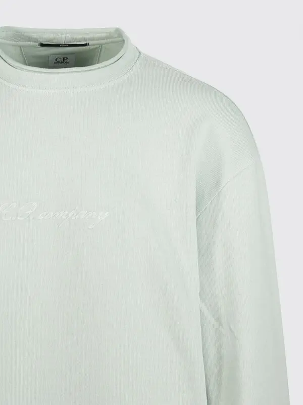 C.P. COMPANY Crewneck Sweatshirt With Embroidered Logo