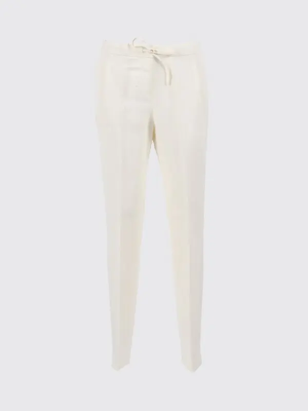 Fabiana Filippi Linen Blend Drawstring Pants