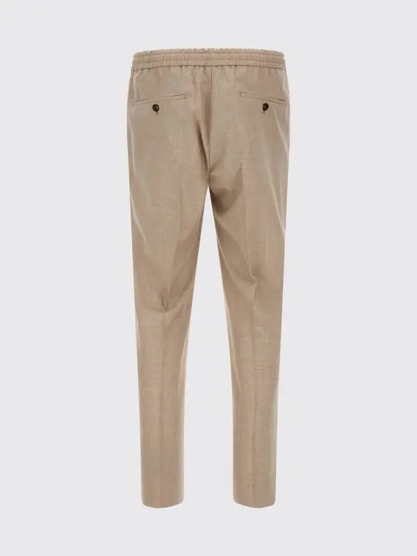 Incotex Tailored Trousers With Drawstring Waist - Beige