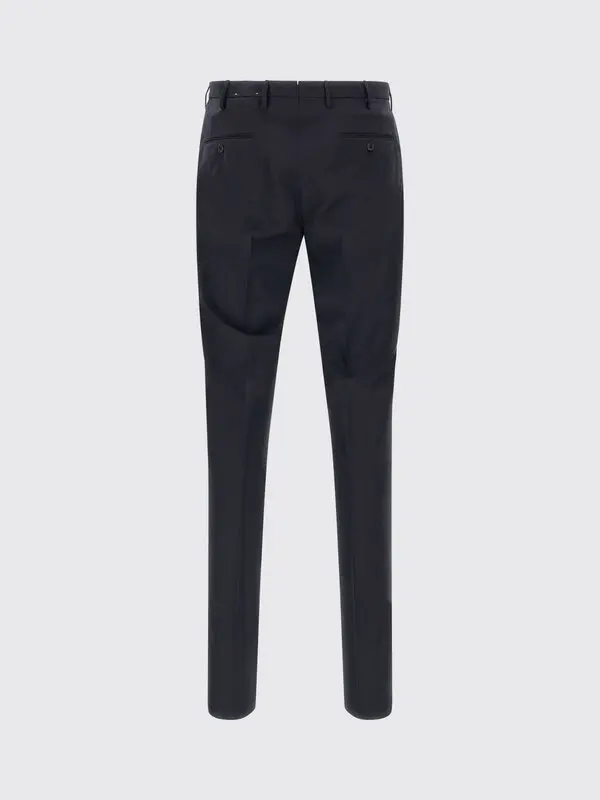 Incotex Slim Fit Tailored Trousers In Pure Virgin Wool - Blue