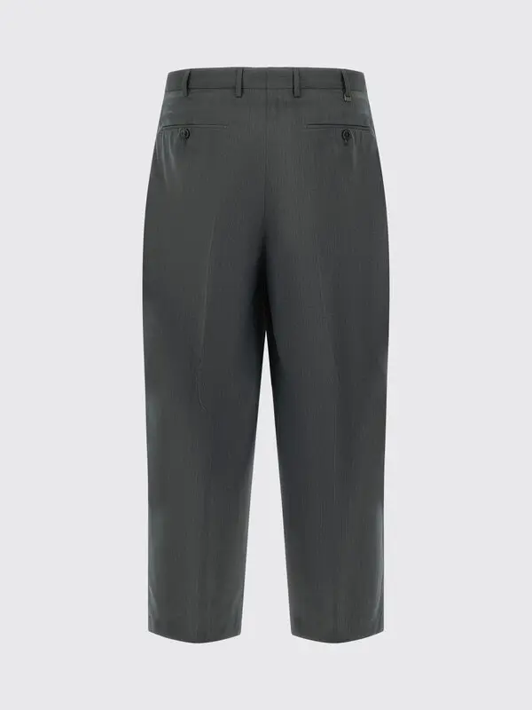 PT TORINO Tailored Trousers In Pure Virgin Wool - Grey