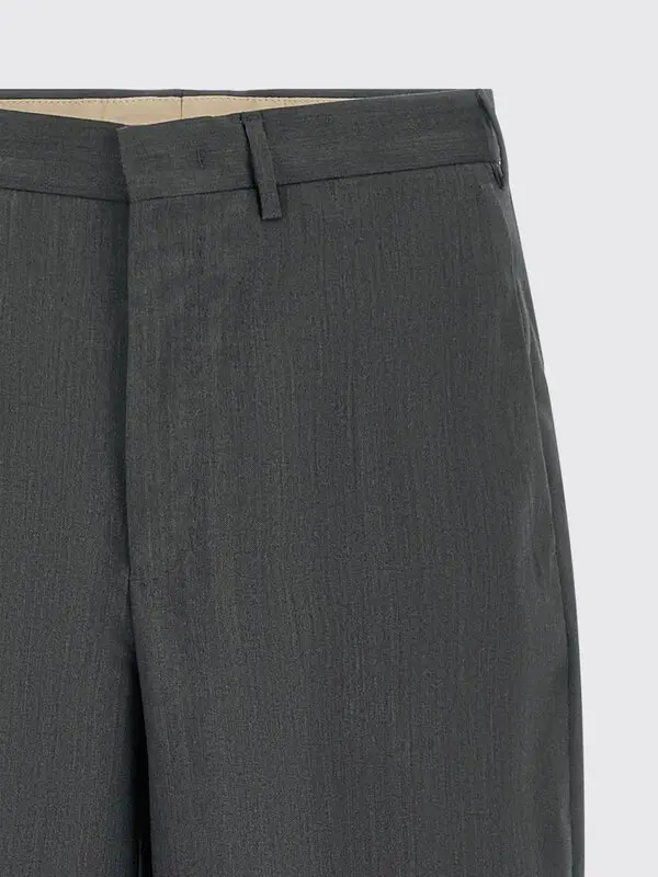 PT TORINO Tailored Trousers In Pure Virgin Wool - Grey