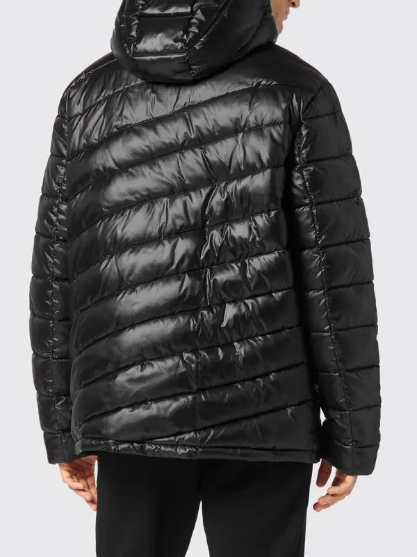 PLEIN SPORT Quilted Padded Nylon Down Jacket