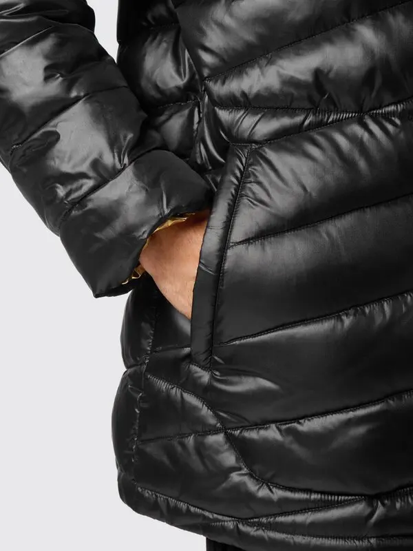 PLEIN SPORT Quilted Padded Nylon Down Jacket