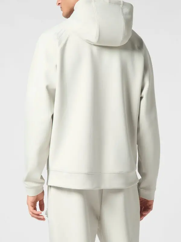 PLEIN SPORT Polyester Hoodie - Grey