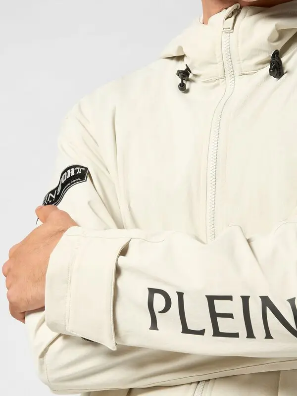 PLEIN SPORT Hooded Jacket - Grey