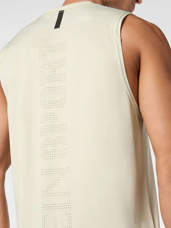 PLEIN SPORT Sleeveless T-shirt - Grey
