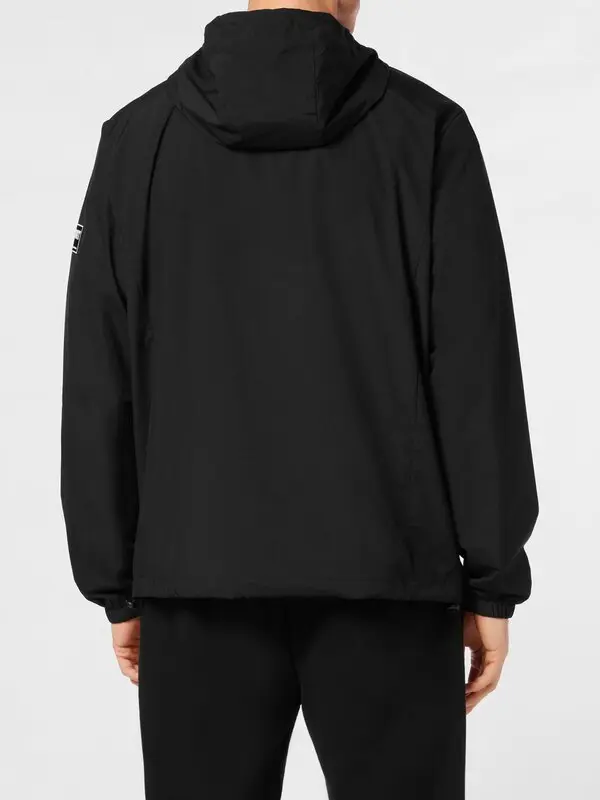 PLEIN SPORT Zip-up Hooded Jacket