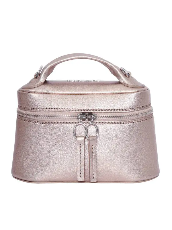 ORTIGNI Mini Bag Joy Pepita Bronzo - Not Further Worked Than Hot-rolled