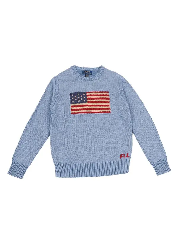 Polo Ralph Lauren Flag Motif Pullover