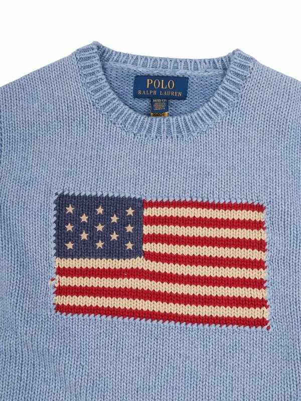 Polo Ralph Lauren Flag Motif Pullover