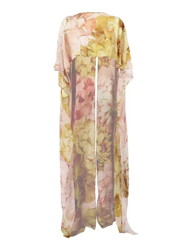 CLIPS Long Cape Effect Cover-up - Green