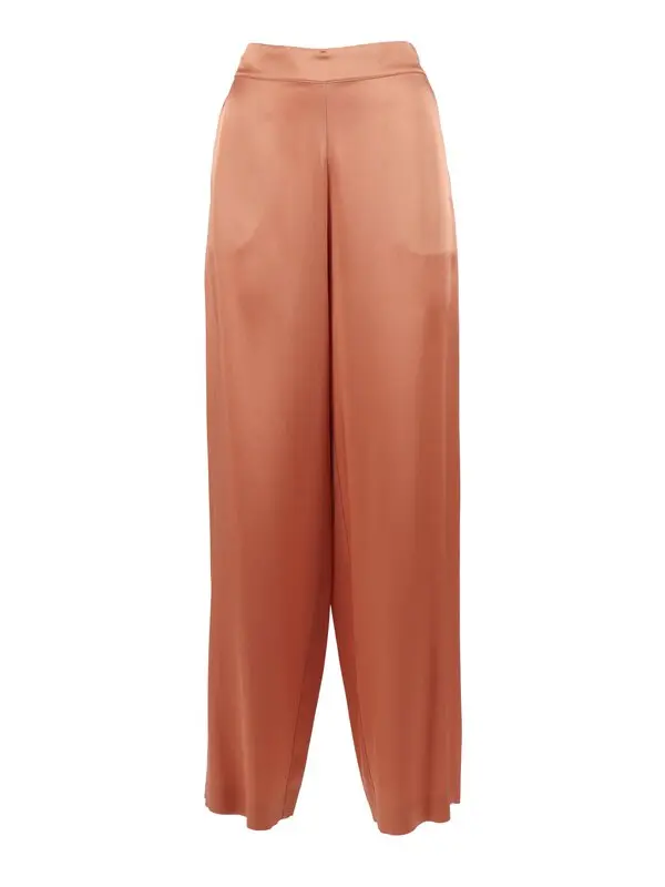 CLIPS Largo Wide-leg Trousers - Red