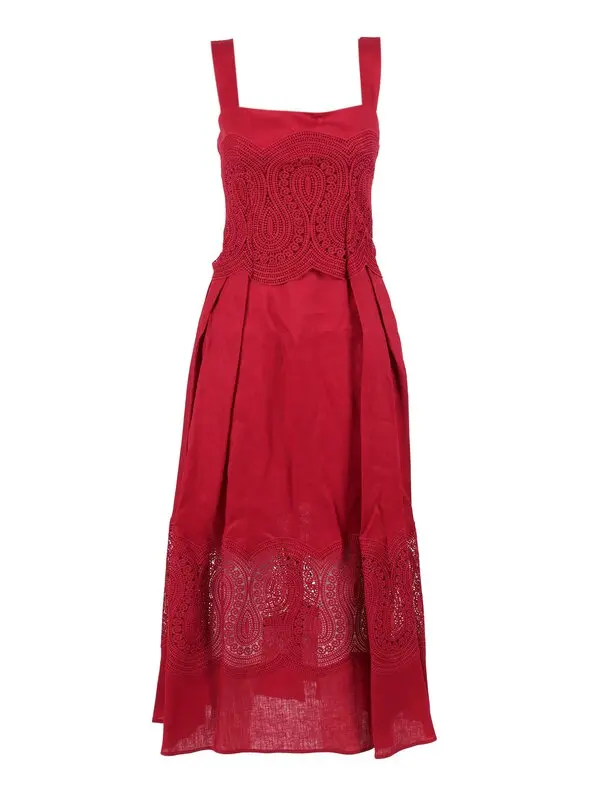 CLIPS Lace Detailed Dress