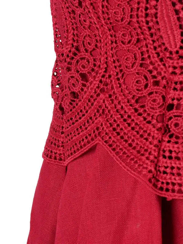 CLIPS Lace Detailed Dress