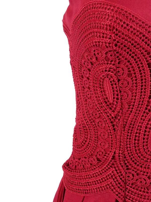 CLIPS Lace Detailed Dress