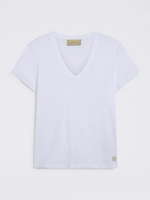 Momoni Basic Cotton Blend T-shirts