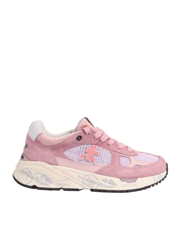 PREMIATA WHITE Mased Sneakers