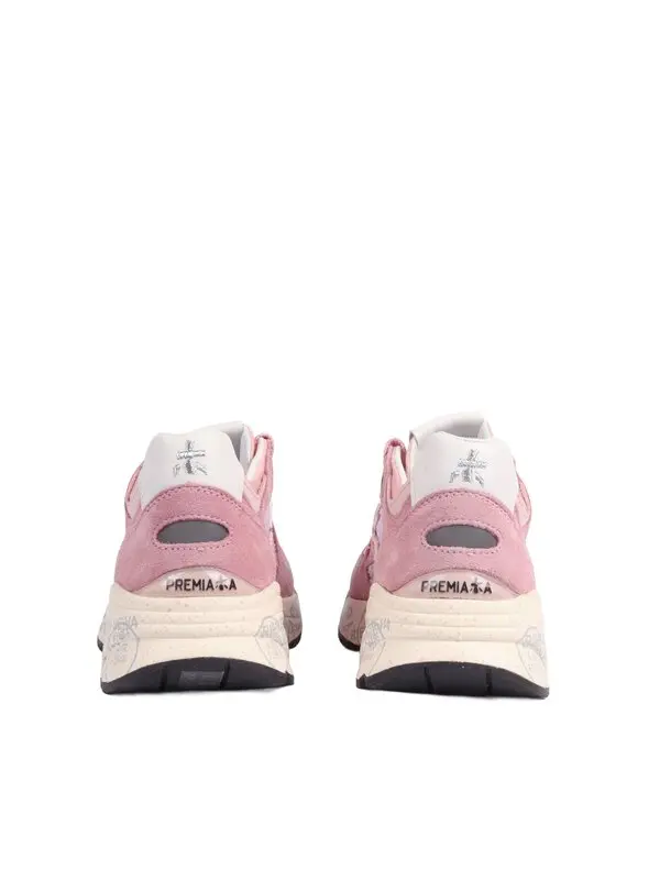 PREMIATA WHITE Mased Sneakers
