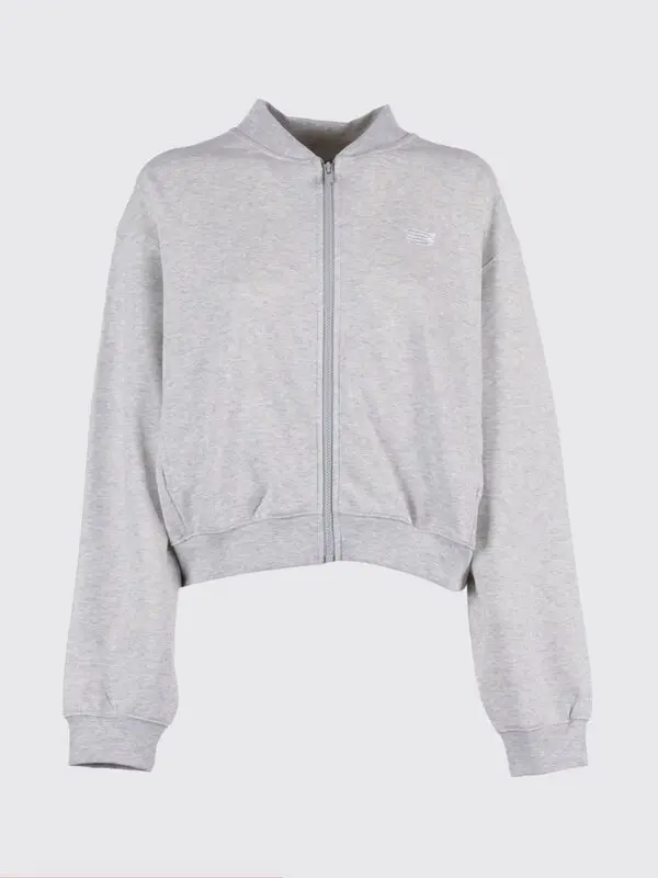 NEW BALANCE Cropped Zip-up Sweatshirt