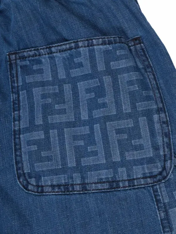 FENDI JR Denim Trousers
