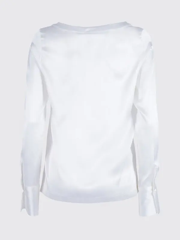 MAZZARELLI Stretch Silk Blouse - White