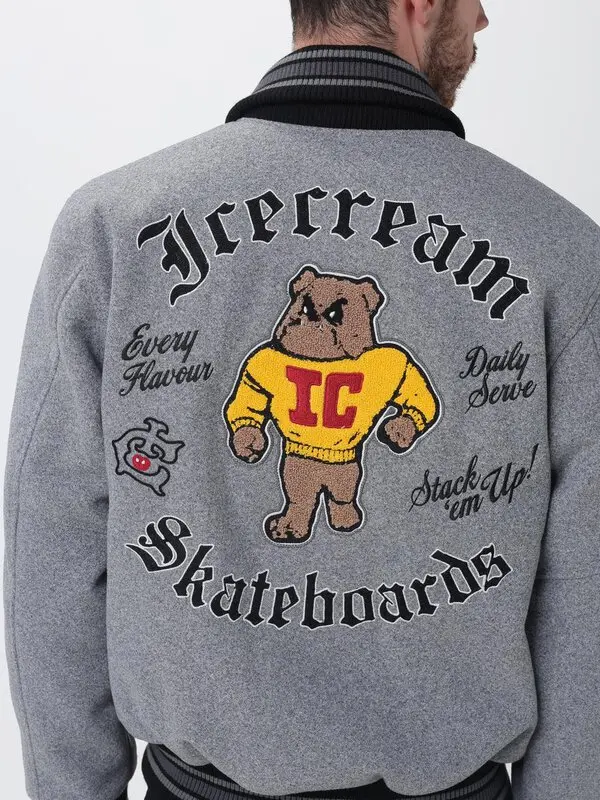 ICECREAM Varsity Bomber Jacket