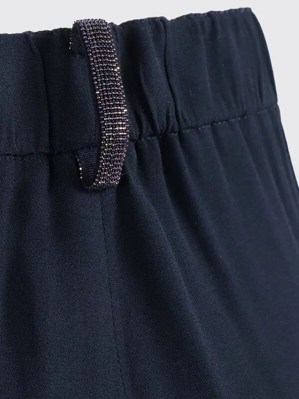 Fabiana Filippi Straight Viscose Blend Trousers