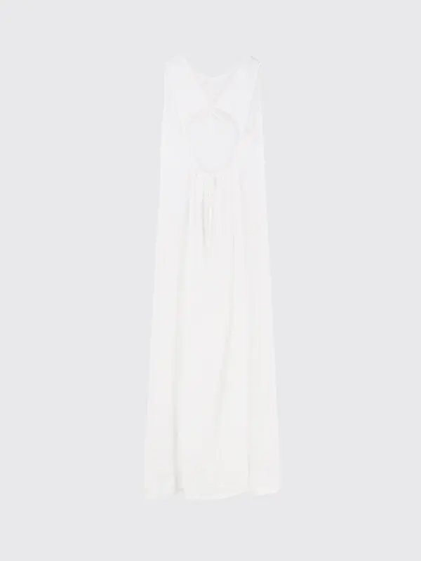 Aspesi Sleeveless Linen Midi Dress