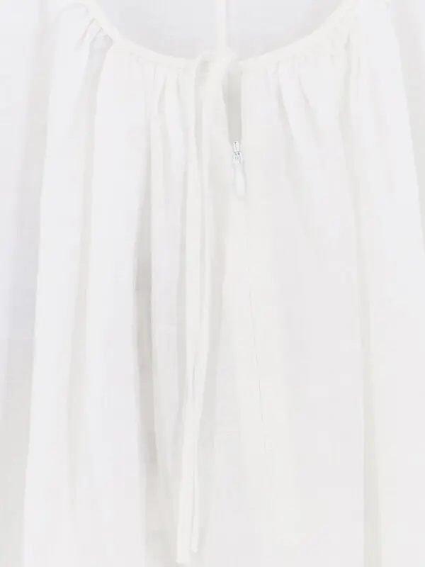 Aspesi Sleeveless Linen Midi Dress