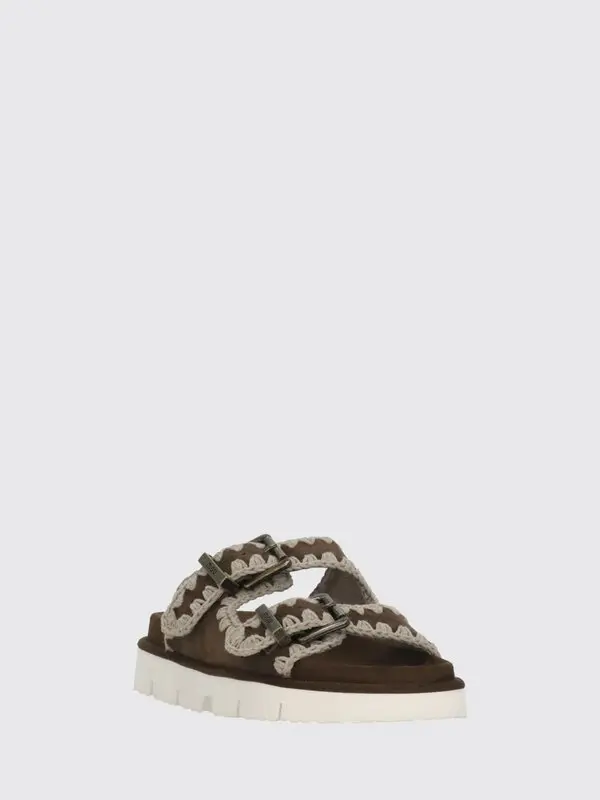 Mou Heeled Sandal - Brown
