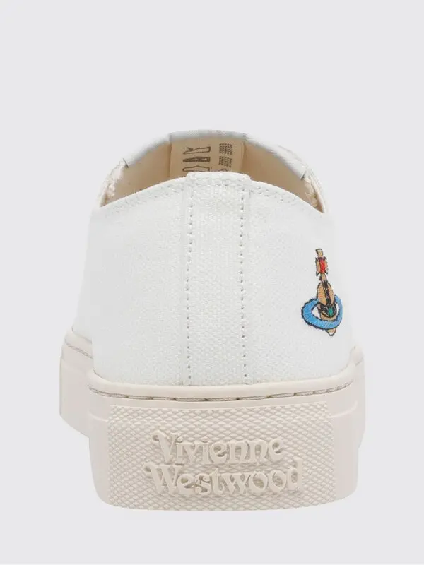 VIVIENNE WESTWOOD Cotton Canvas Lace-up Sneakers
