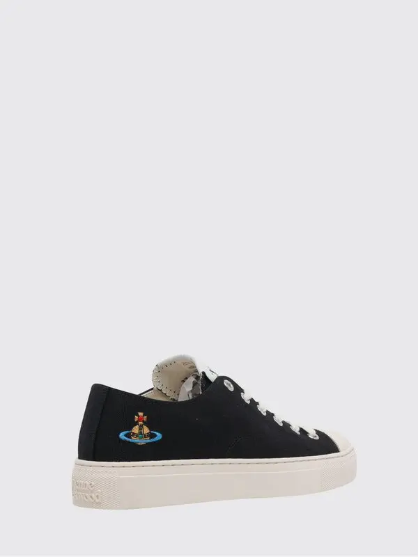 VIVIENNE WESTWOOD Cotton Canvas Lace-up Sneakers