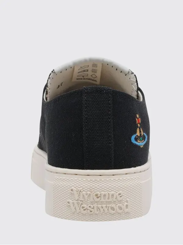 VIVIENNE WESTWOOD Cotton Canvas Lace-up Sneakers