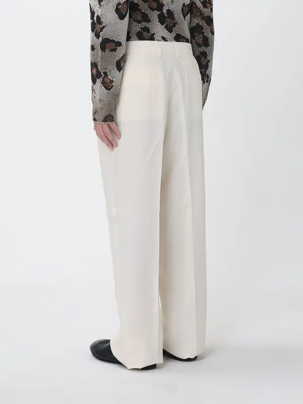 LANEUS Tailored Trousers - White
