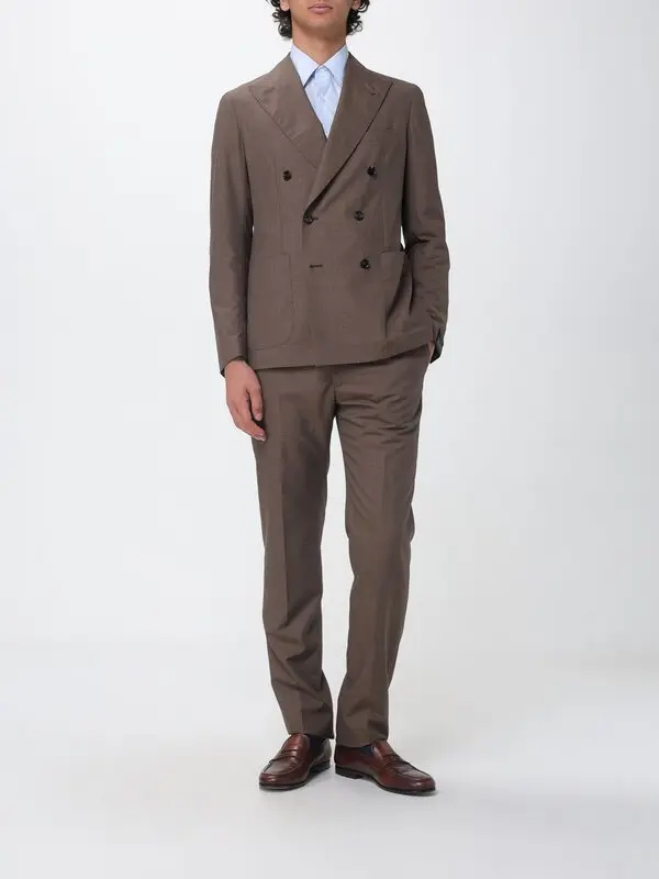 Tagliatore Double-breasted Virgin Wool Suit