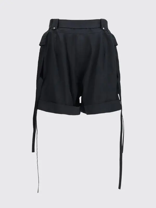 Alexander McQueen Cotton Cargo Shorts - Black