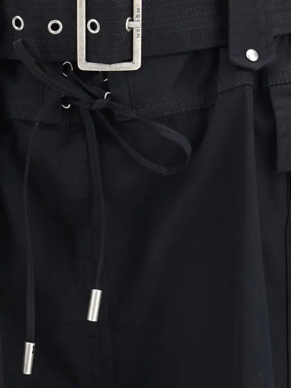 Alexander McQueen Cotton Cargo Shorts - Black