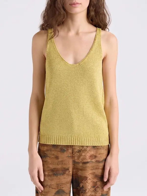 Momoni David Lurex Viscose Knit Top