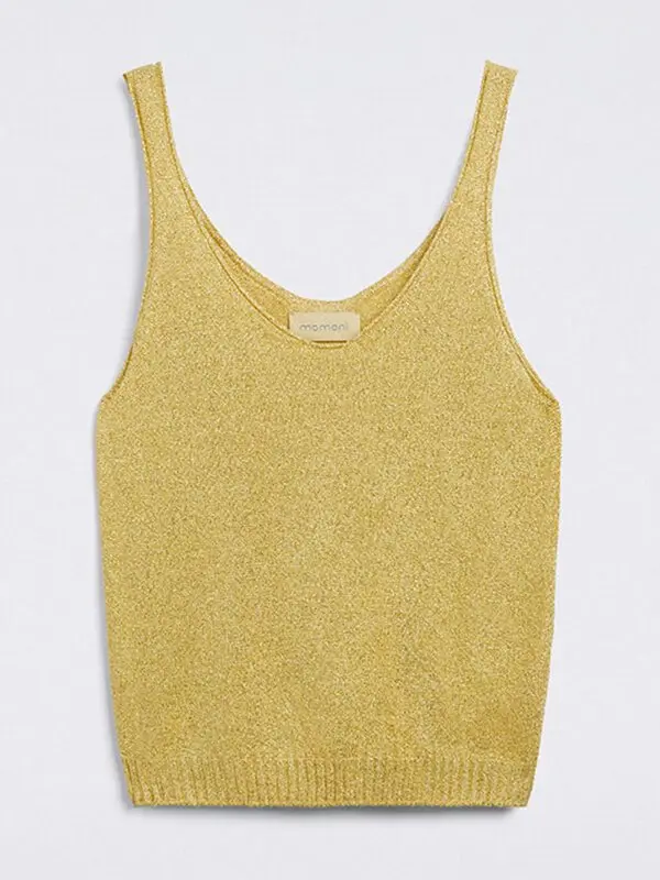 Momoni David Lurex Viscose Knit Top