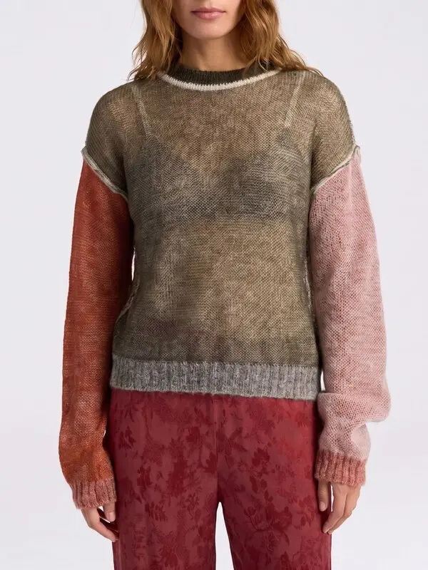 Momoni Patterned Sweater - Multicolor