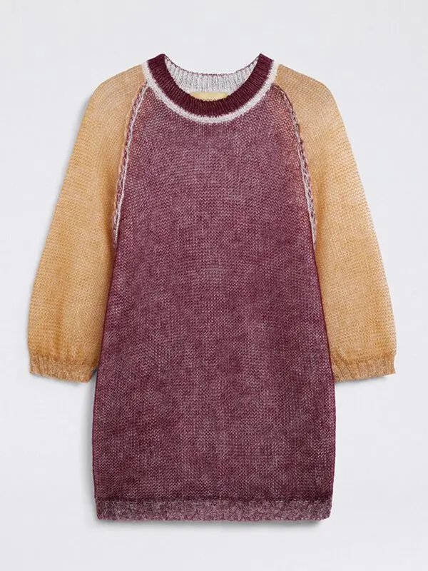 Momoni Block Mohair Wool Pullover