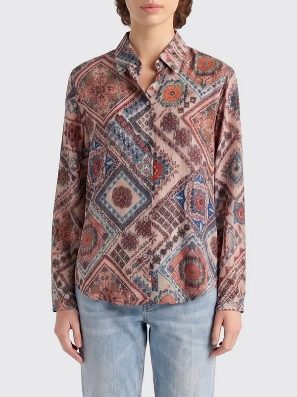 Momoni Printed Silk Shirt