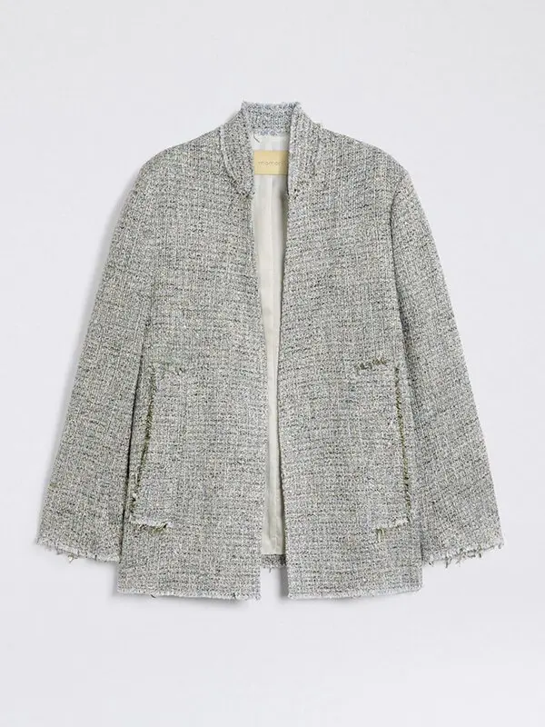 Momoni Single-breasted Textured Blazer