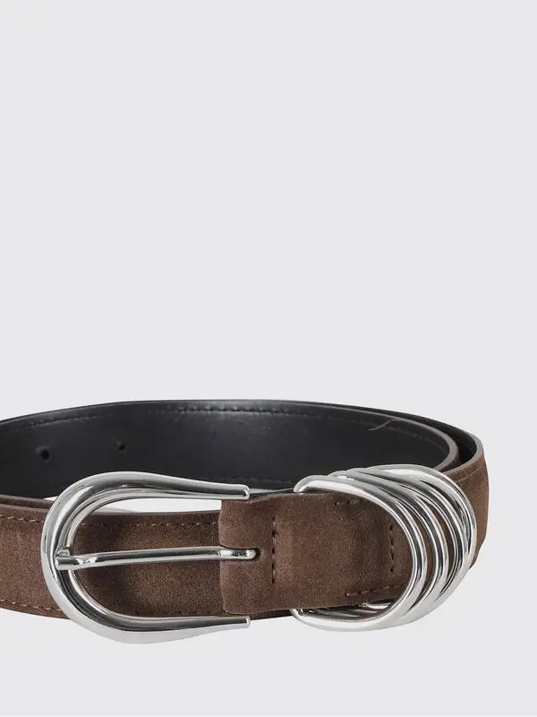 SEMICOUTURE Belt With Silver Tone Hardware